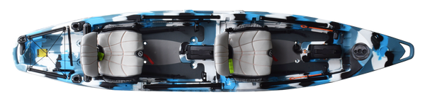 Feelfree Kayaks Lure II Tandem w/ Overdrive – Waterways