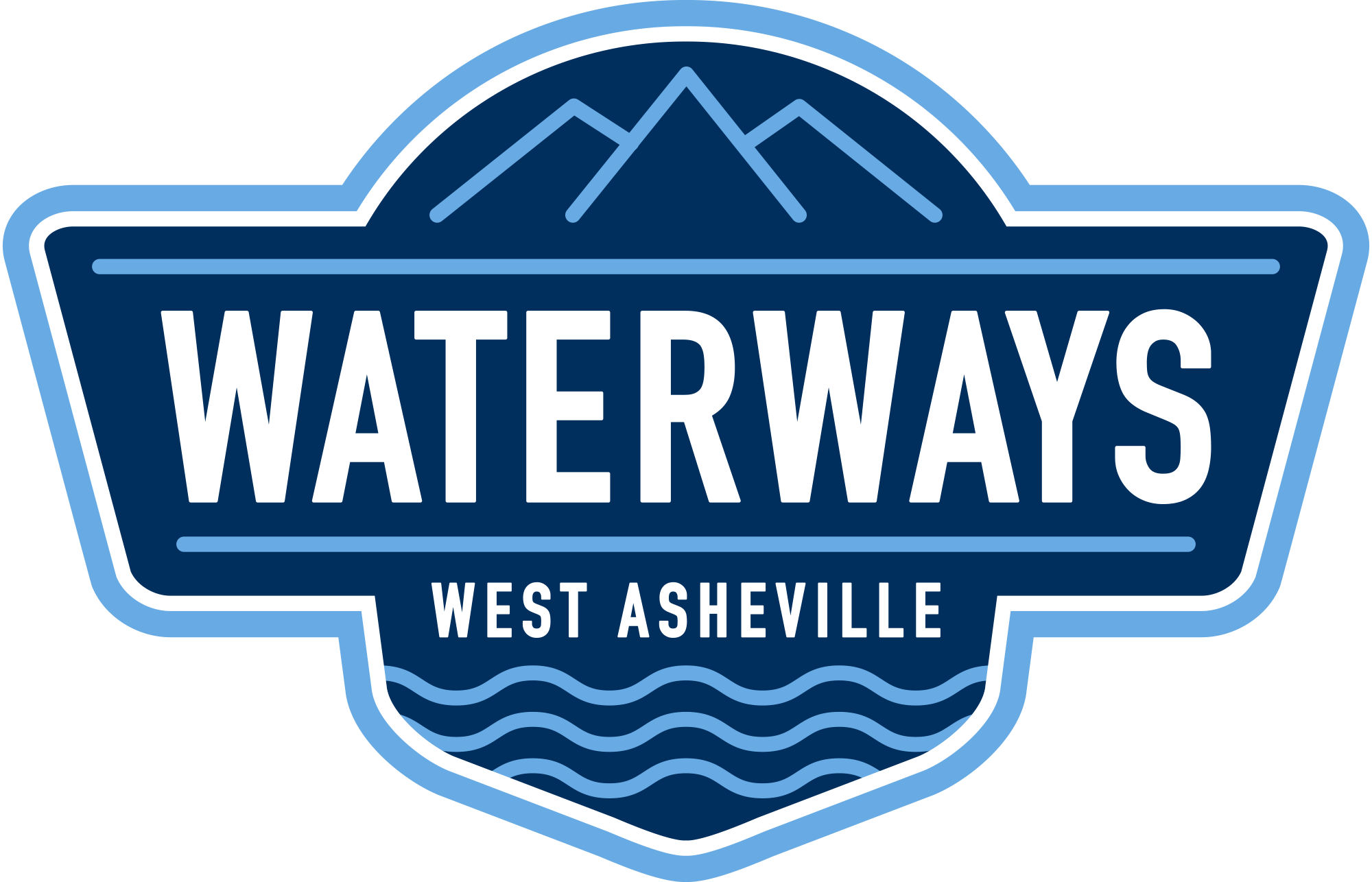 Waterways Store Sticker